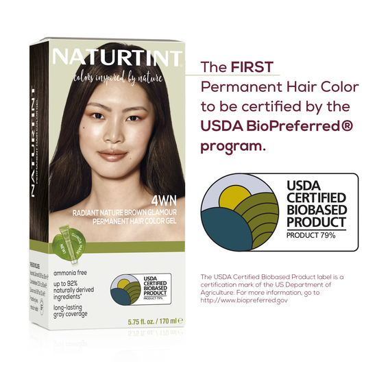 Naturtint Permanent Hair Color 4WN Radiant Nature Brown Glamour (Packa ...