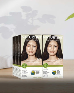 Naturtint Permanent Hair Color 4WN Radiant Nature Brown Glamour (Packa – Naturtint USA