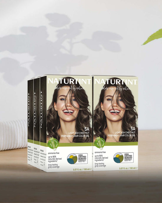Naturtint Permanent Hair Color 5A Light Ash Chestnut (Packaging may va ...