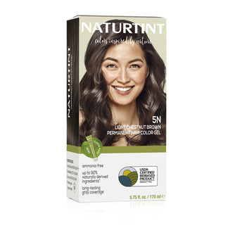 Naturtint Permanent Hair Color 5N Light Chestnut Brown (Packaging may ...