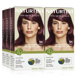 Naturtint Permanent Hair Color 5M Light Mahogany Chestnut (Packaging m ...