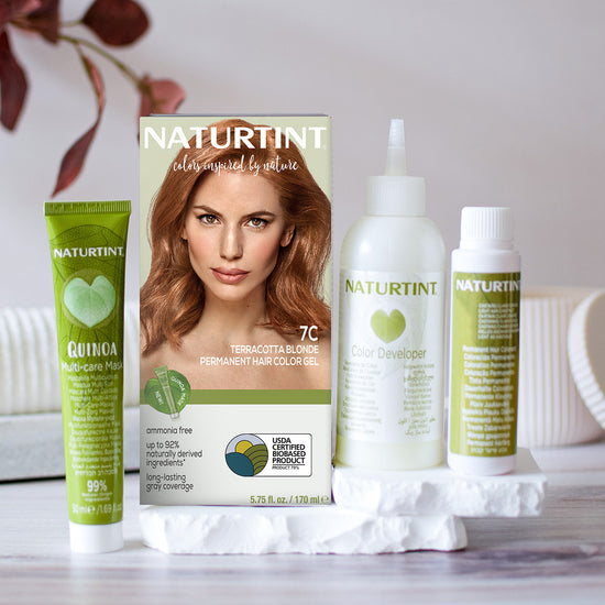 Naturtint Permanent Hair Color 7C Terracotta Blonde (Packaging may var ...