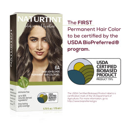 Naturtint Permanent Hair Color 6A Dark Ash Blonde (Packaging may vary) – Naturtint USA