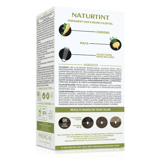Naturtint Men's Permanent Hair Color 6N Dark Blonde – Naturtint USA