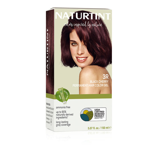 Naturtint Permanent Hair Color 3R Black Cherry (Packaging may vary ...
