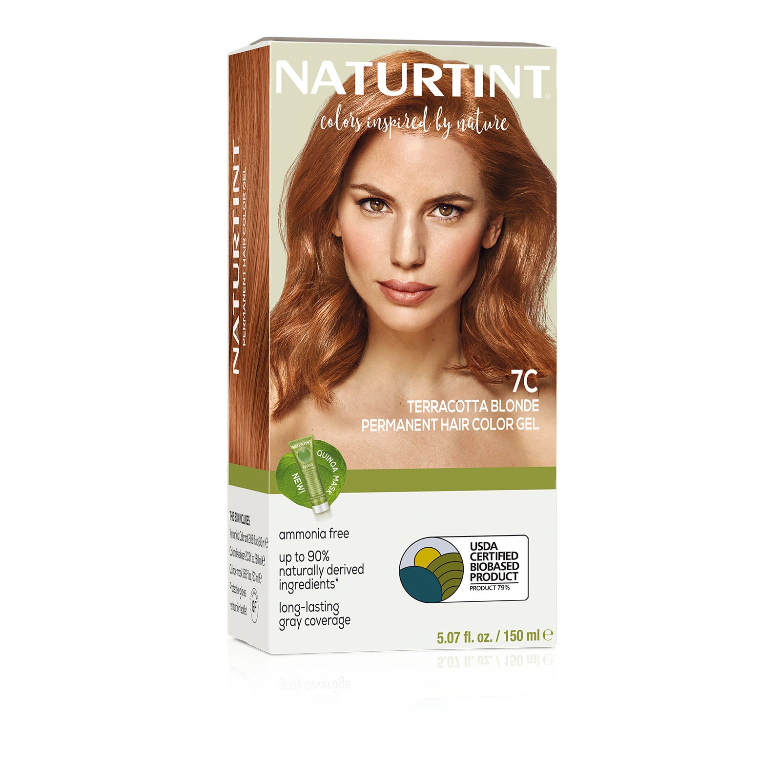 Naturtint Permanent Hair Color 7C Terracotta Blonde (Packaging may var ...