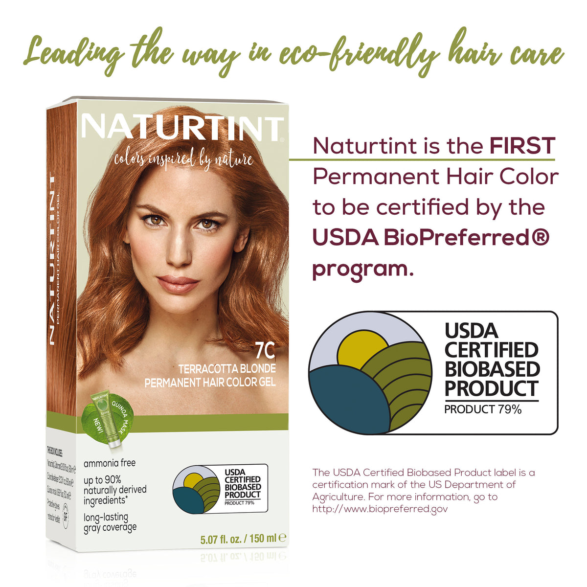 Naturtint Permanent Hair Color 7C Terracotta Blonde (Packaging may var ...